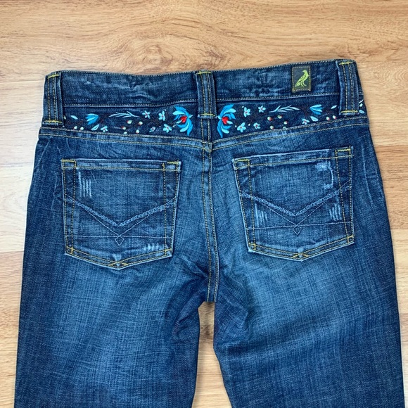 Kasil | Jeans | Kasil The Denim Garden Eden Summer Vines Mid Rise Boot ...